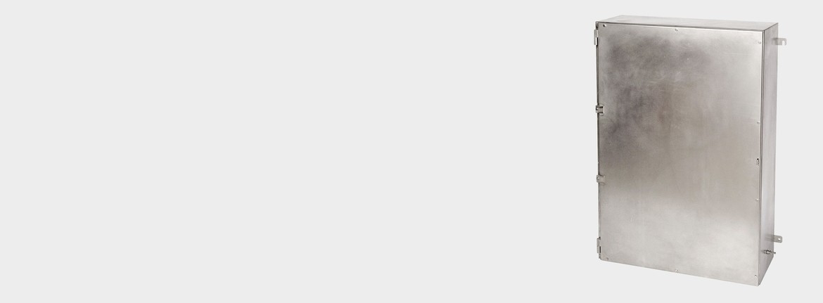 Heavy duty & customisable stainless-steel enclosure, IP66/67 | Abtech